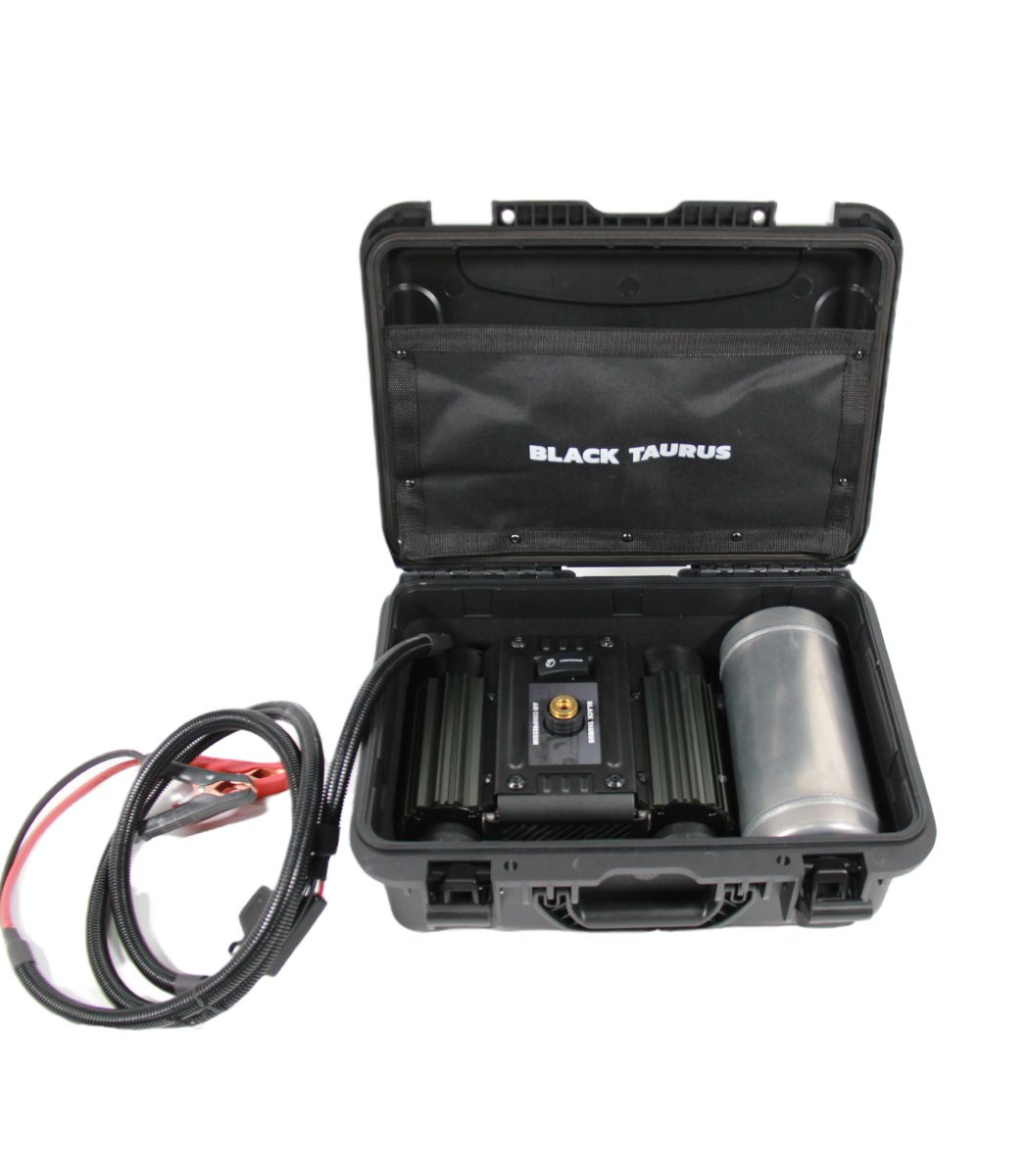 מדחס אויר כפול נייד לרכב עם מיכל אויר מובנה Twin Air Compressor 561T ...